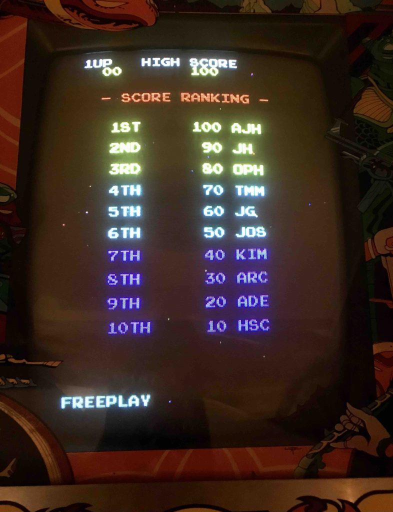 Phoenix Freeplay and Scramble High Score Save Kit | bavatuesdays