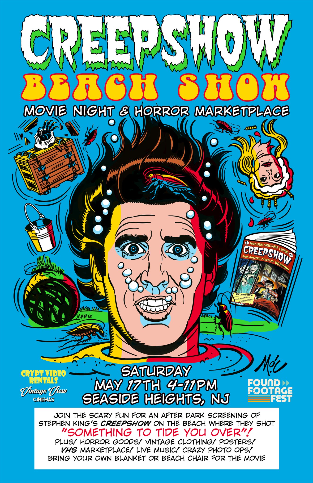 Creepshow Beach Show | bavatuesdays